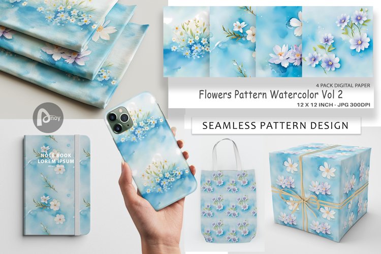 Floral | Digital Paper Seamless Pattern