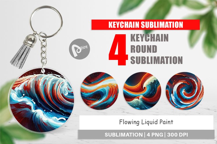 12 Bundle Keychain Sublimation Designs