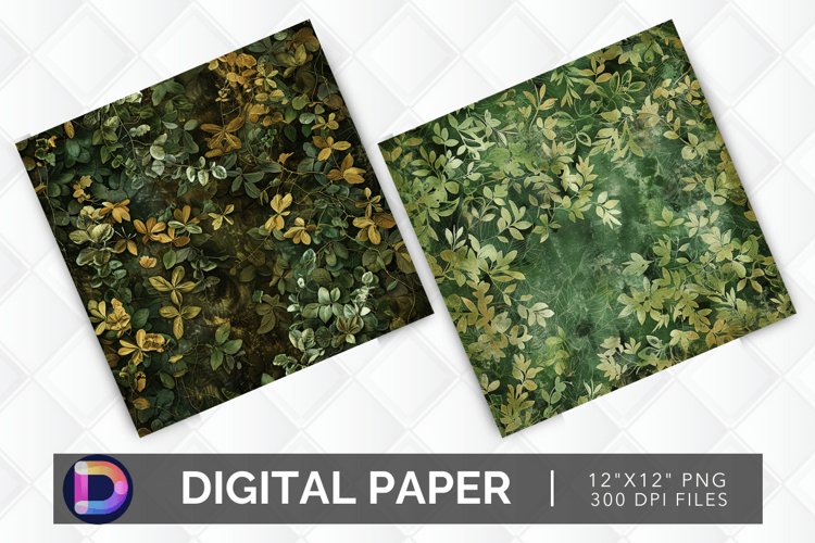 Forest Foliage Digital Paper