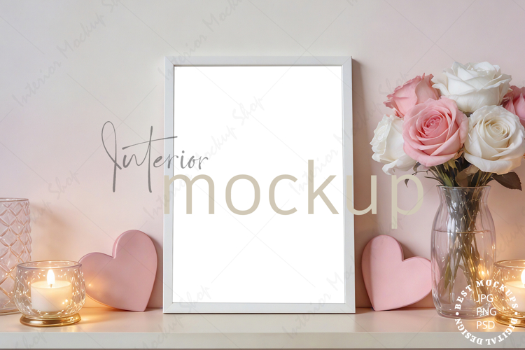 Frame Mockup Valentine's Day (6549251)