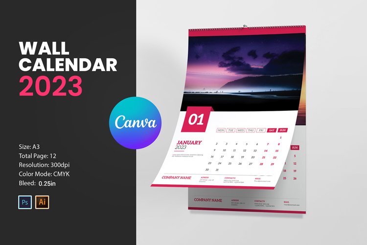 Wall Calendar 2023 (1670392)