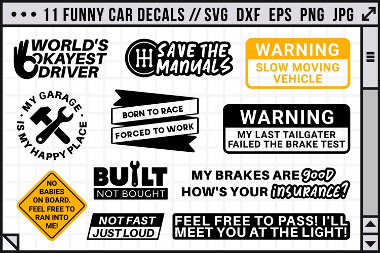 Funny Car Decals SVG Cricut Vectorency Ubicaciondepersonas cdmx gob mx Funny Car Decals SVG Cricut Vectorency Ubicaciondepersonas cdmx gob mx