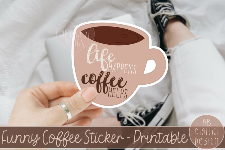 Funny Sarcasm Sticker | Sarcastic Printable Sticker