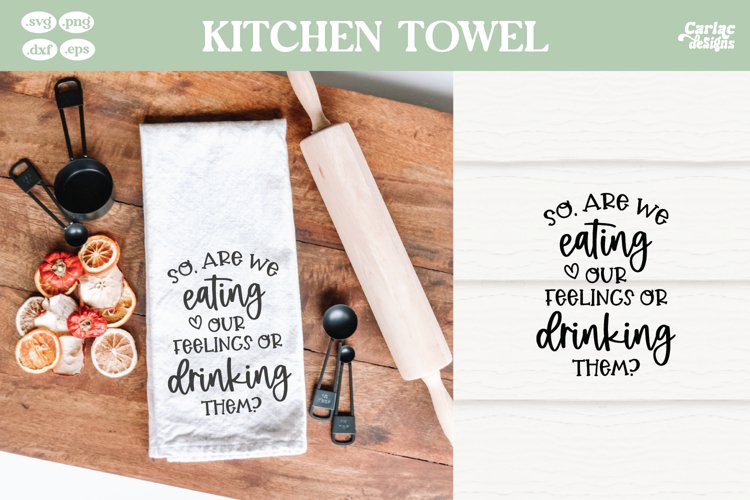 Free & Premium Kitchen Towel SVG Files | Design Bundles