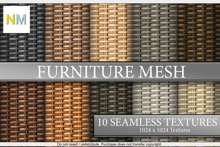 Furniture Mesh 10 Seamless Textures Harmonia NM