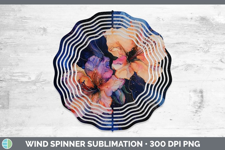 Galaxy Azalea Wind Spinner Sublimation Spinner Designs