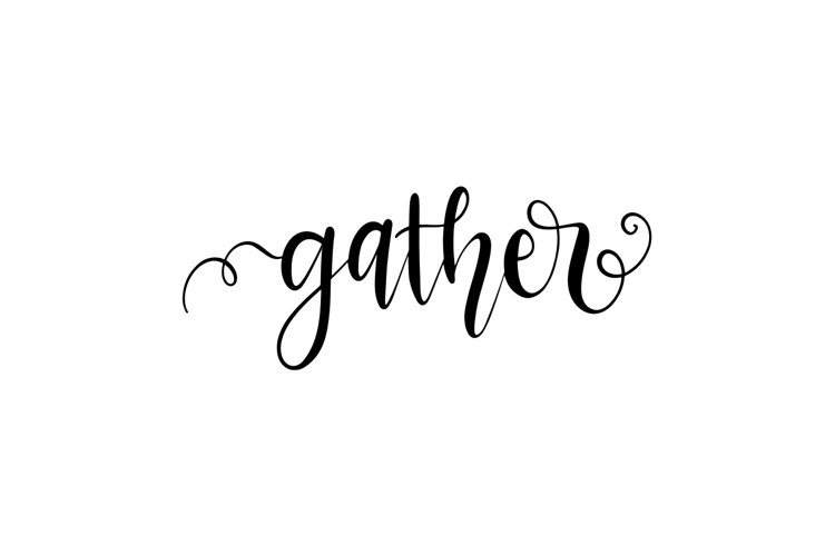 Gather Svg Cut File (1527350)