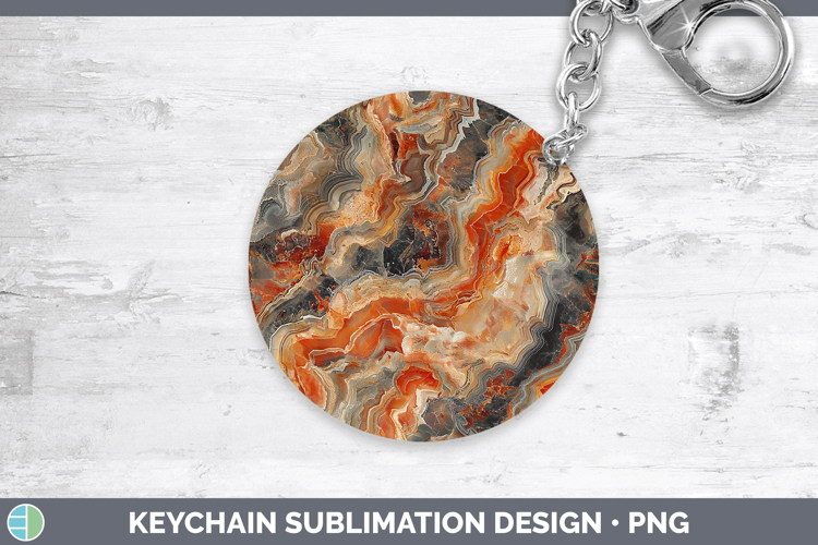 Gems Jasper Keychain Sublimation Keyring Designs