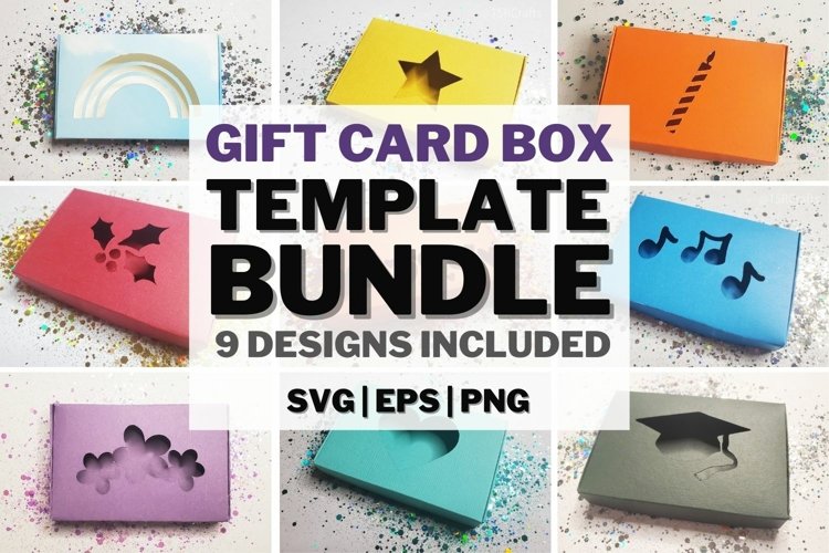 Card Box Templates | Design Bundles