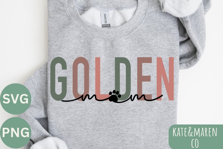 Golden Retriever SVG | Golden Mom SVG | Golden (3019408)