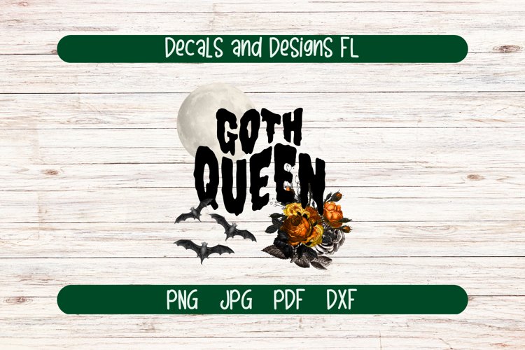 Goth Queen PNG, JPG digital design