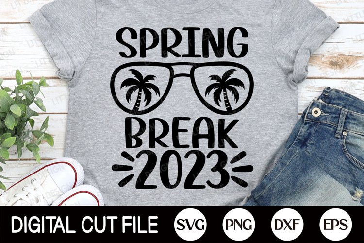 Spring Break 2023 SVG, 2023 SVG, Summer Vacation Shirt