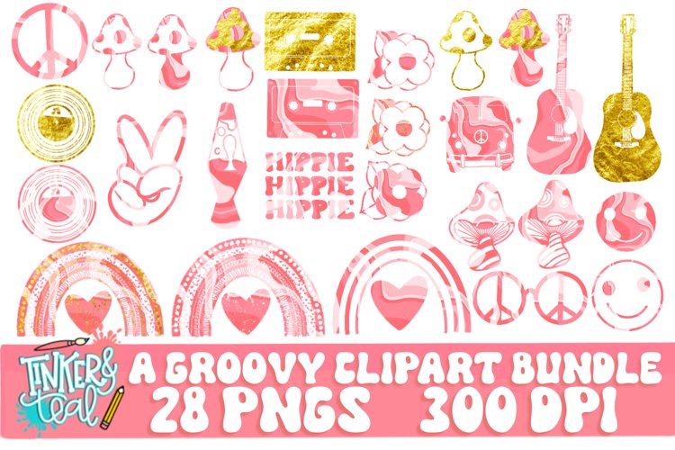 Hippie Clipart | Design Bundles
