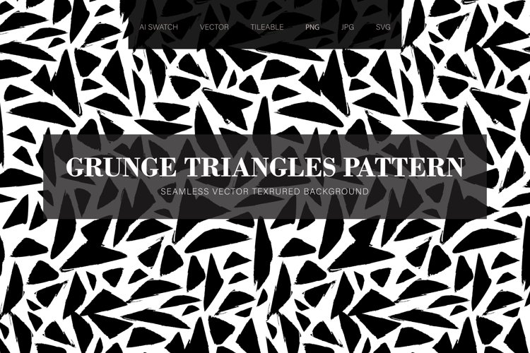 Grunge Triangles Seamless Pattern