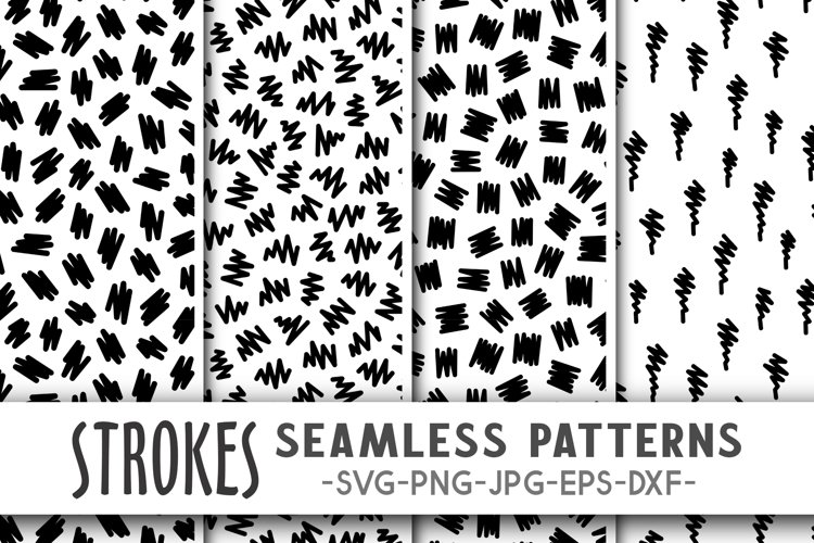 Strokes pattern svg Strokes svg Abstract digital paper pack