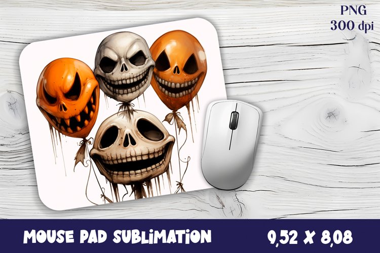 Mouse pad design | Halloween mousepad sublimation (4652020)