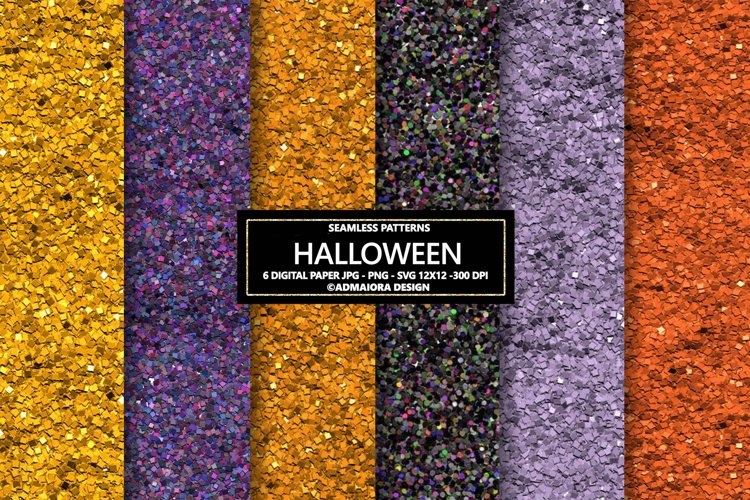 Halloween Digital Paper, Halloween Glitter Paper (2061985 ...