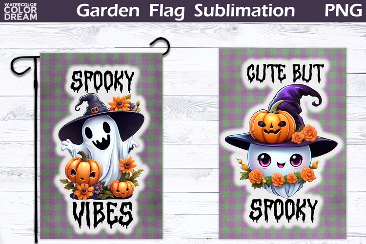 Halloween Garden Flag | Ghost Garden Flag (4573756)