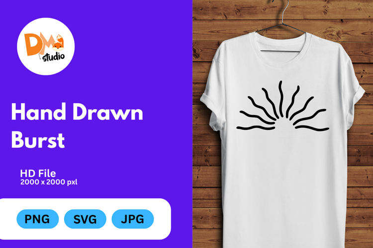 Hand Drawn Burst (5751866)