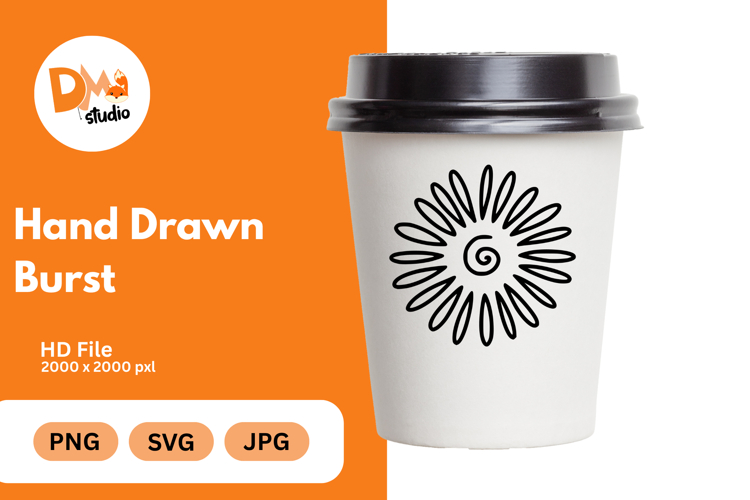 Hand Drawn Burst (5751917)