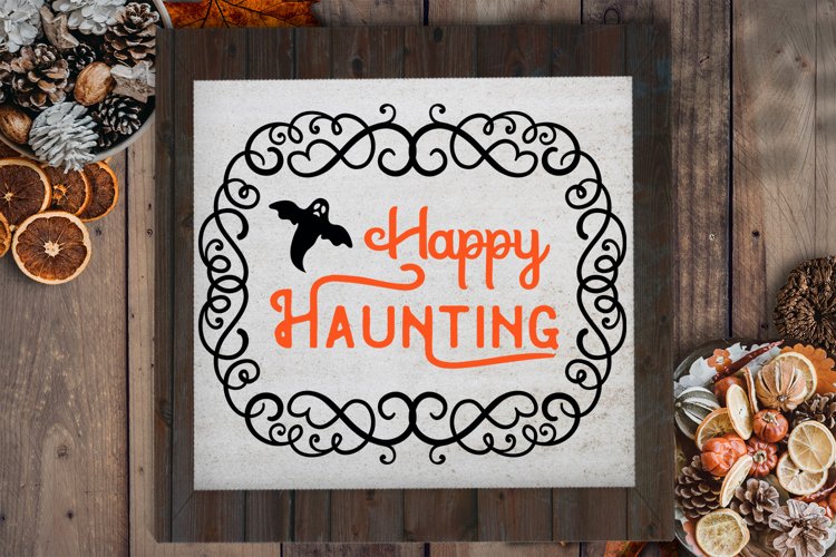Happy Haunting | SVG Farmhouse Sign
