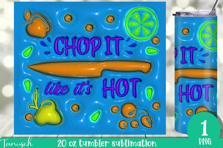 3d puff summer beach sublimation tumbler, 3d inflate wrap