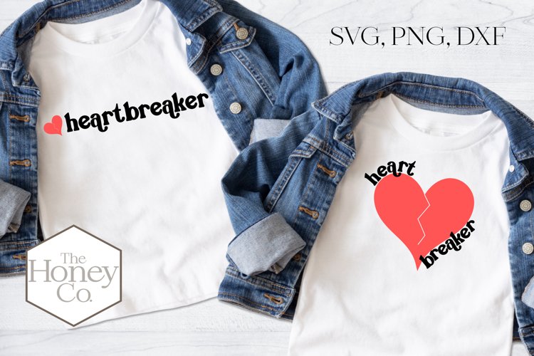 Heartbreaker SVG | Valentine Heart Cut File