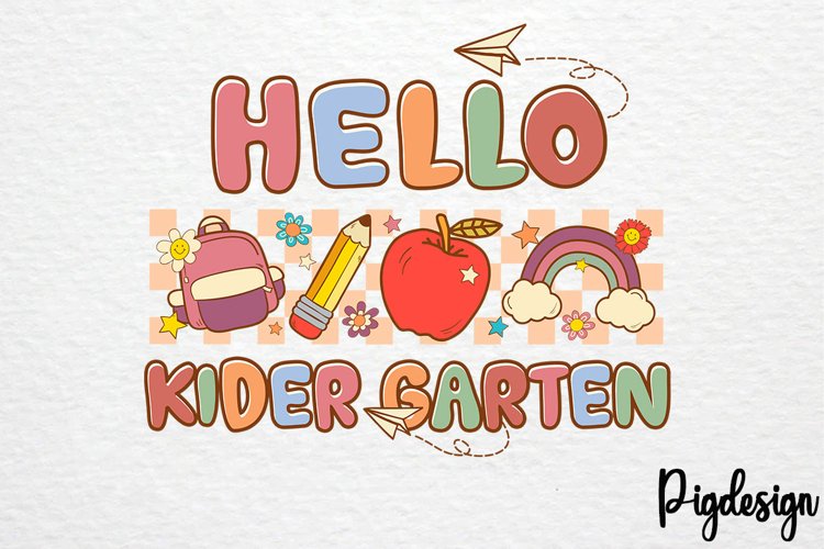 Hello Pre-K PNG For Back To School PNG