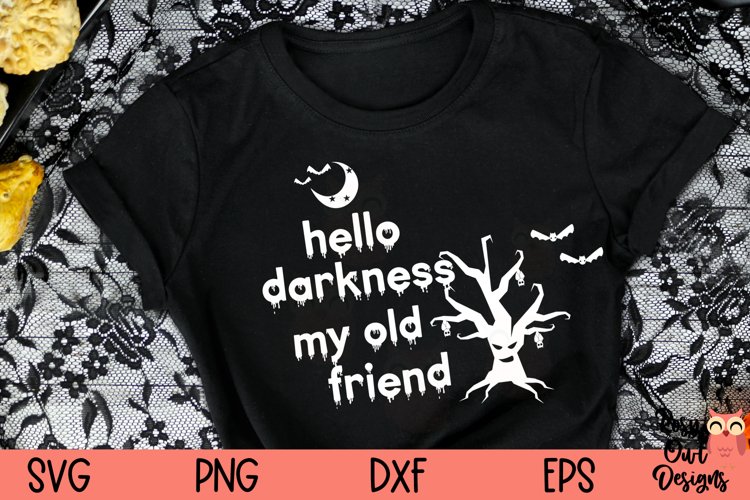 Hello darkness my old friend SVG