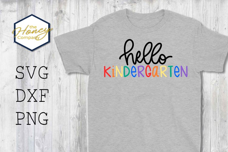 Back to School SVG | Hello Kindergarten SVG | (1511442)