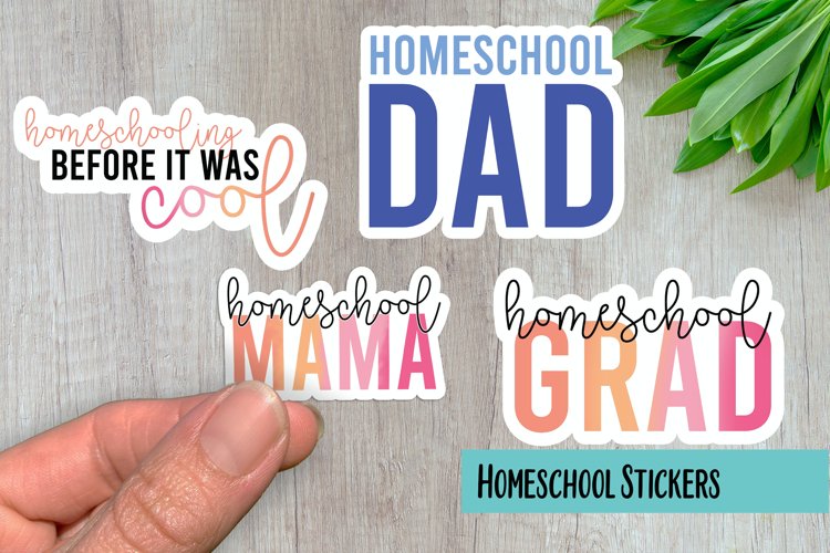 Homeschool PNG Sticker Pack