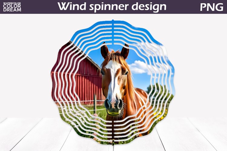 Horse Wind Spinner | Farm Wind Spinner (3968070)