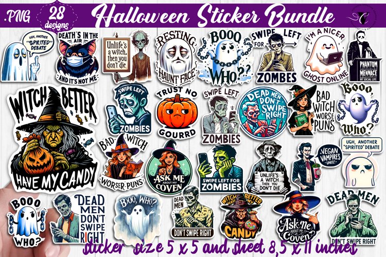 Humor Halloween Sticker | Sarcastic | Halloween (4147116)