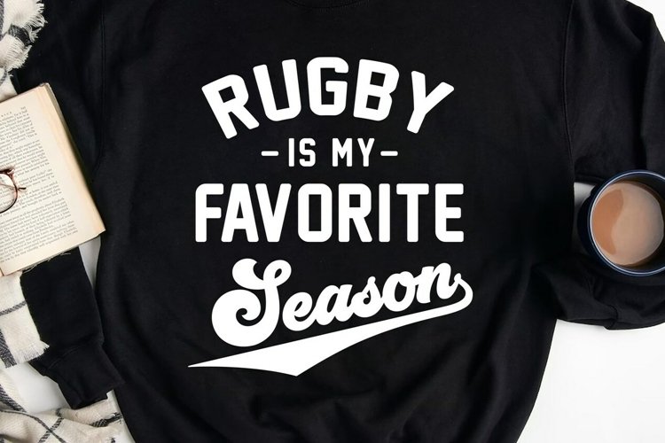 Rugby Is My Favorite Season Svg, Rugby Cut File