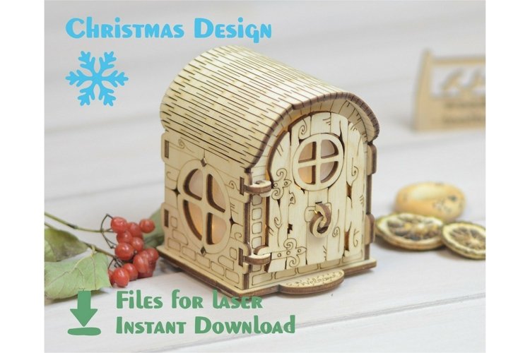 Fairy Tale House - Magic Door - Digital laser cut files