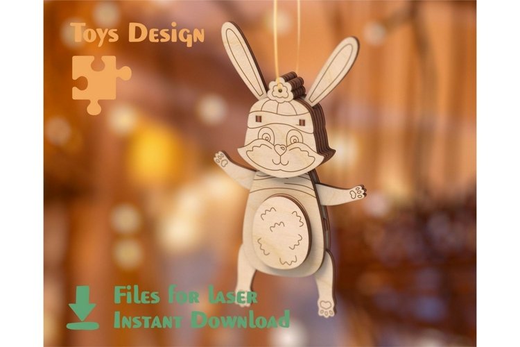 Moving Bunny - Laser Files