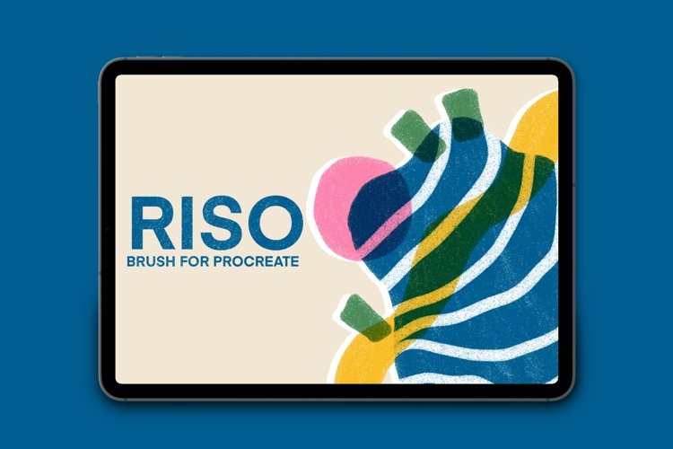 Risograph Procreate Brush