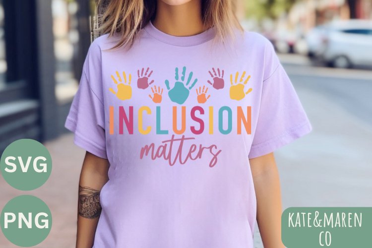 Inclusion Matters SVG | Autism SVG | Special (3644588)