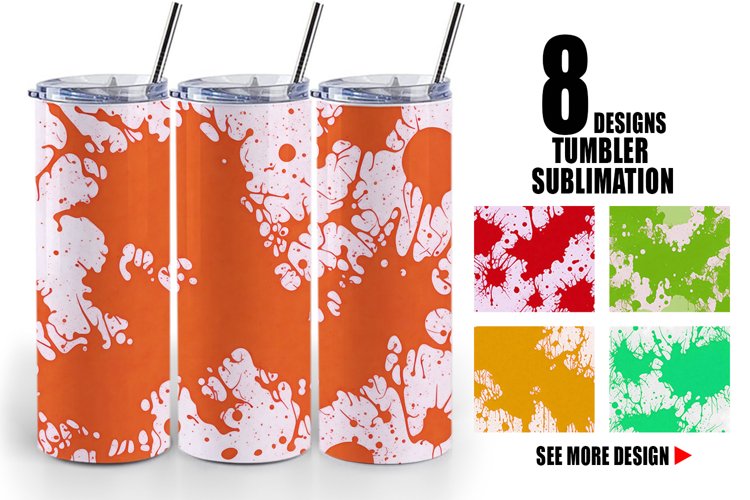 12 Pack tumbler sublimation background