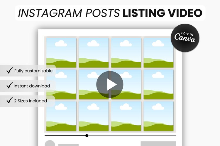 Canva Video Template | Design Bundles