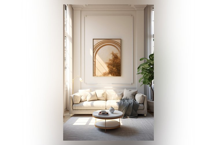 Interior of Italian Living Room 241