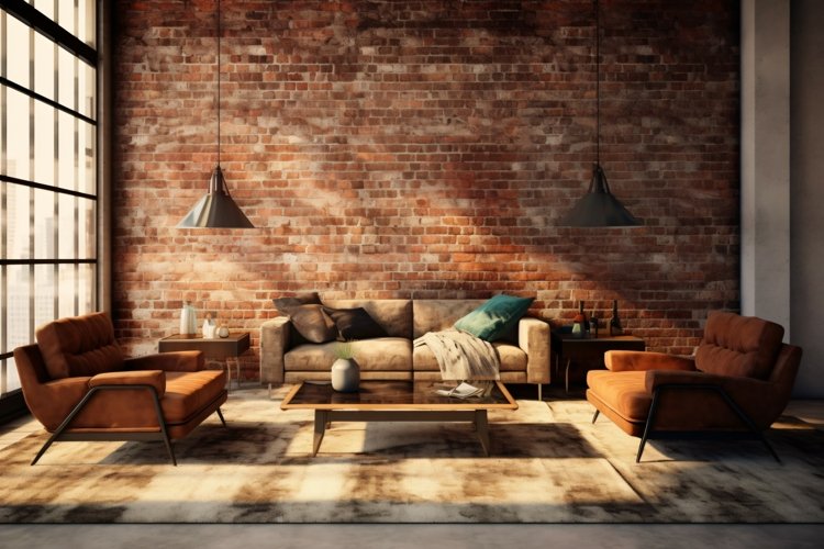 Interior of Italian Living Room 340