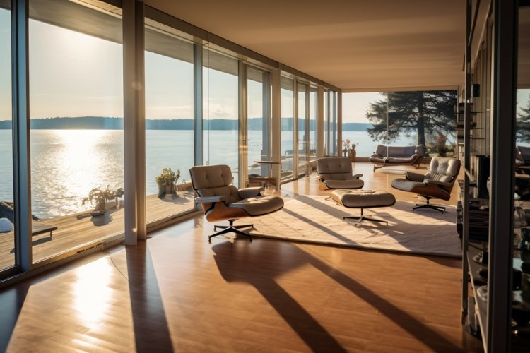 Interior of Italian Living Room 371