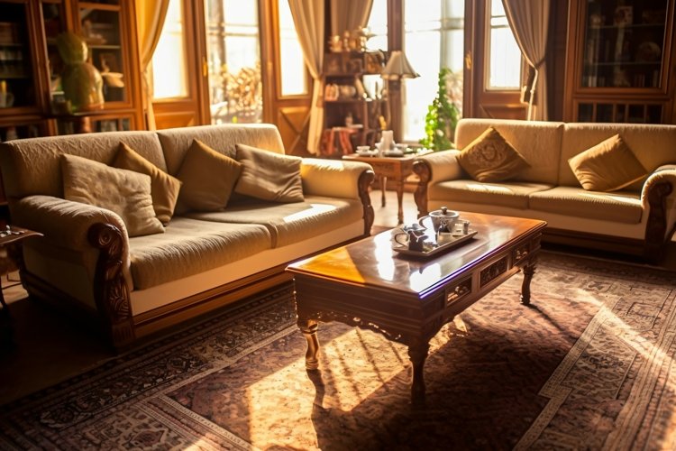 The Art of Italian Living Opulent Living Room (2855677)