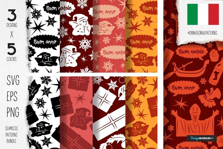 Italian Christmas New Year Buon anno e Buon Natale