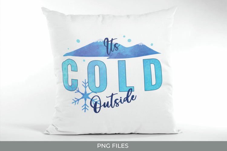 It's Cold Outside Winter Sublimation