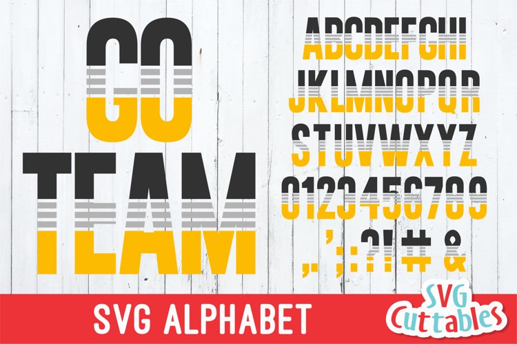 JP Go Team Sport SVG Alphabet (1580108) | SVGs | Design Bundles