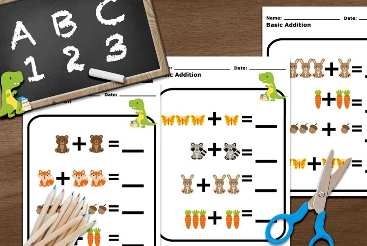 Printable Math Activity 1 for Kids