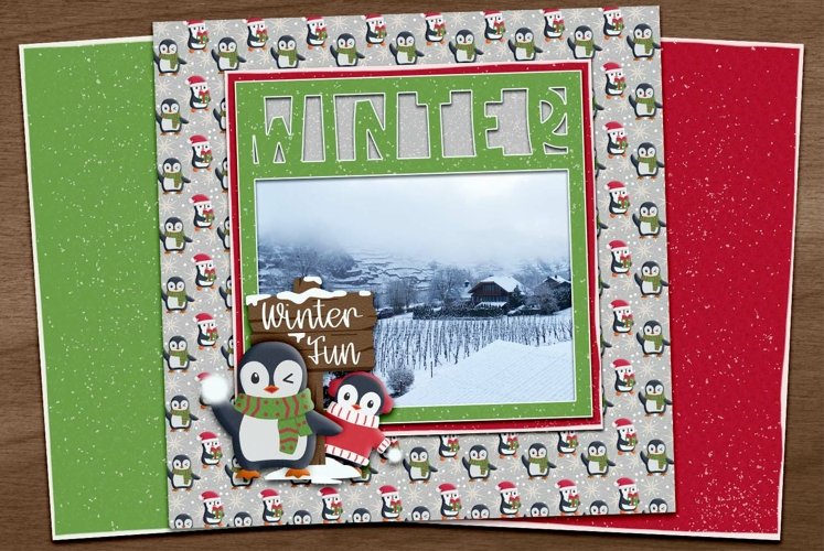 4 Seasonal Frames for Scrapbooking and Crafts