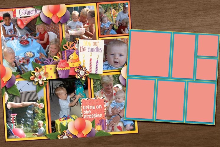 Simple Spreads Digital Scrapbooking Page Layout